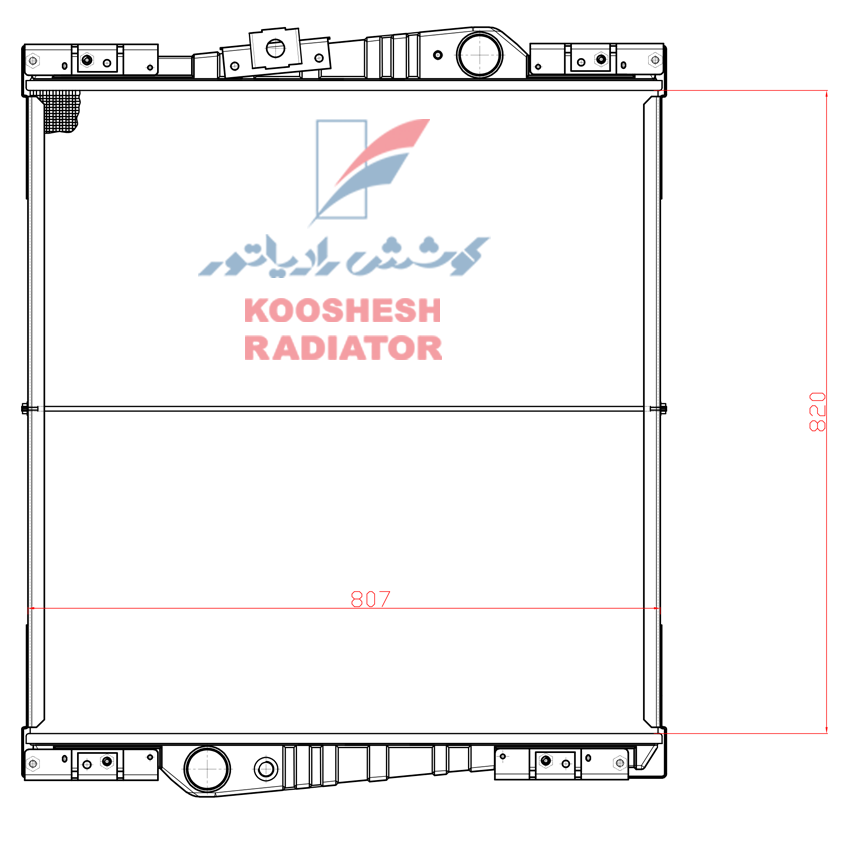 رادیاتور ولوو F12